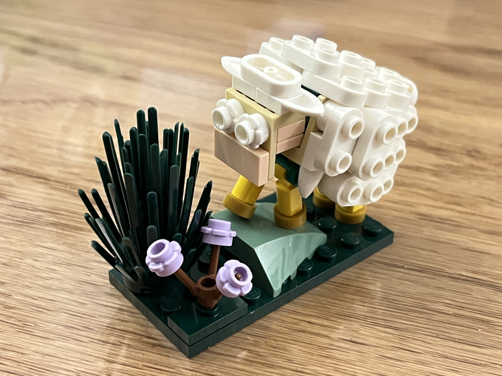 LEGO MOC Sheep (10280 alternate) by egresovnik | Rebrickable - Build ...