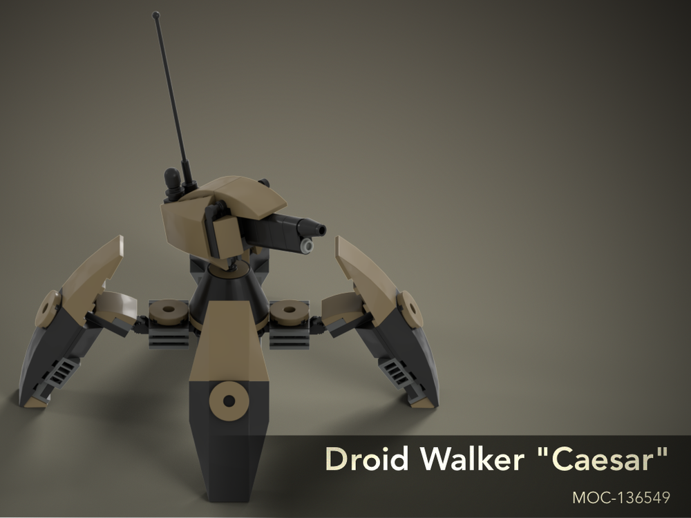 LEGO MOC Droid Walker "Caesar" by brampf | Rebrickable - Build with LEGO