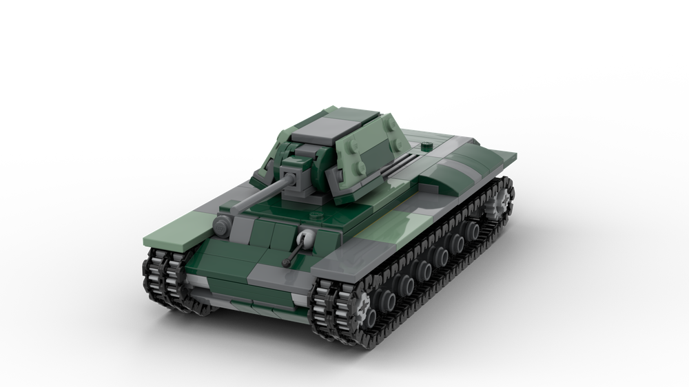LEGO MOC KV-1 (Minifig Scale 1:42) by Qwinter | Rebrickable - Build ...