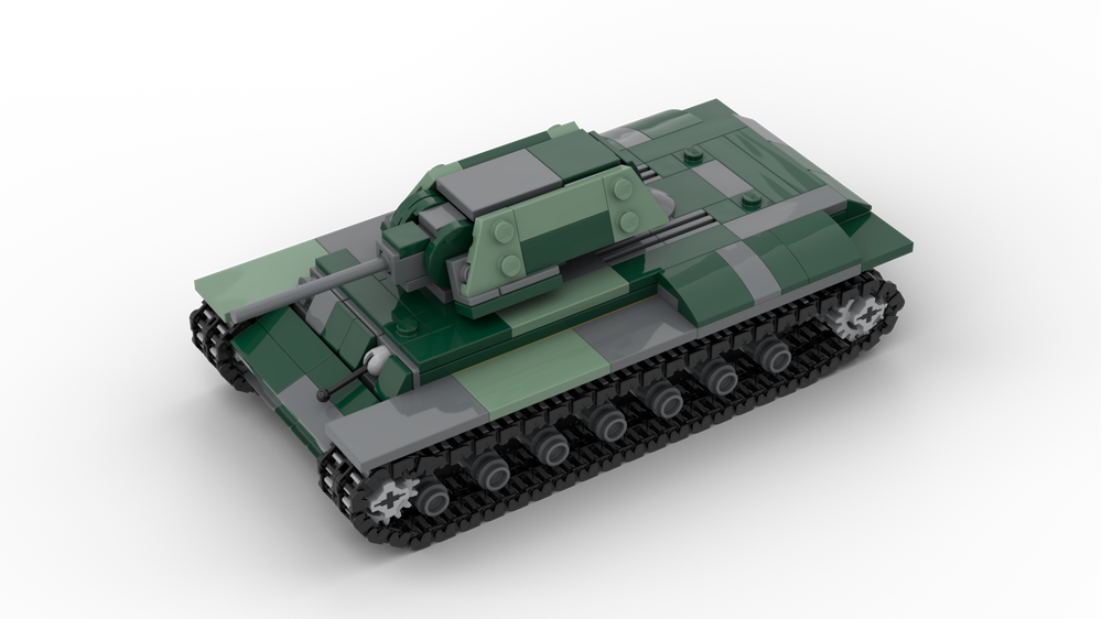 Lego Moc Kv 1 Minifig Scale 142 By Qwinter Rebrickable Build