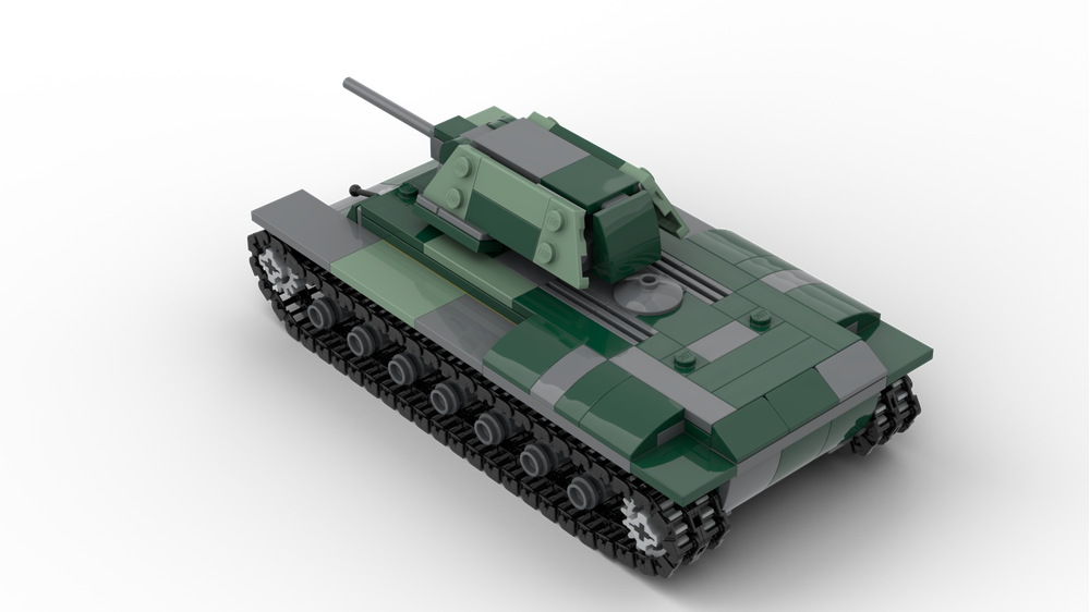 Lego Moc Kv 1 Minifig Scale 142 By Qwinter Rebrickable Build