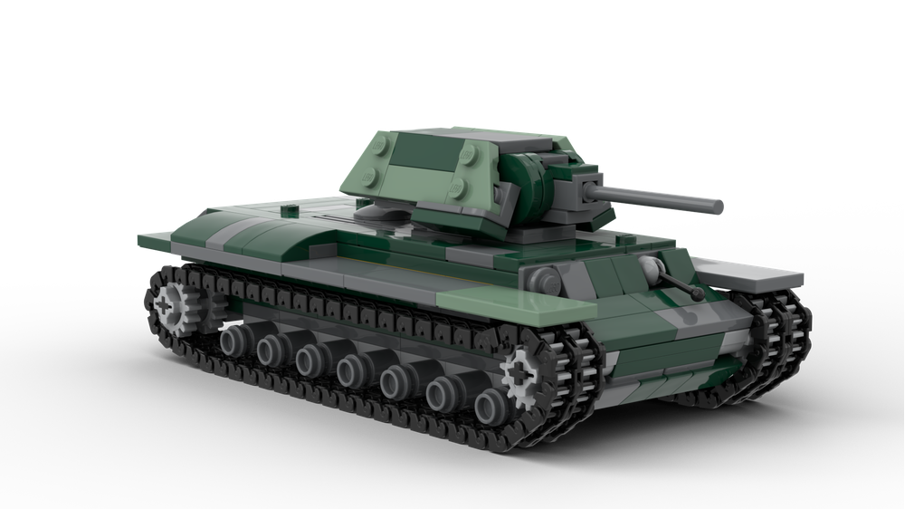 Lego Moc Kv 1 Minifig Scale 142 By Qwinter Rebrickable Build