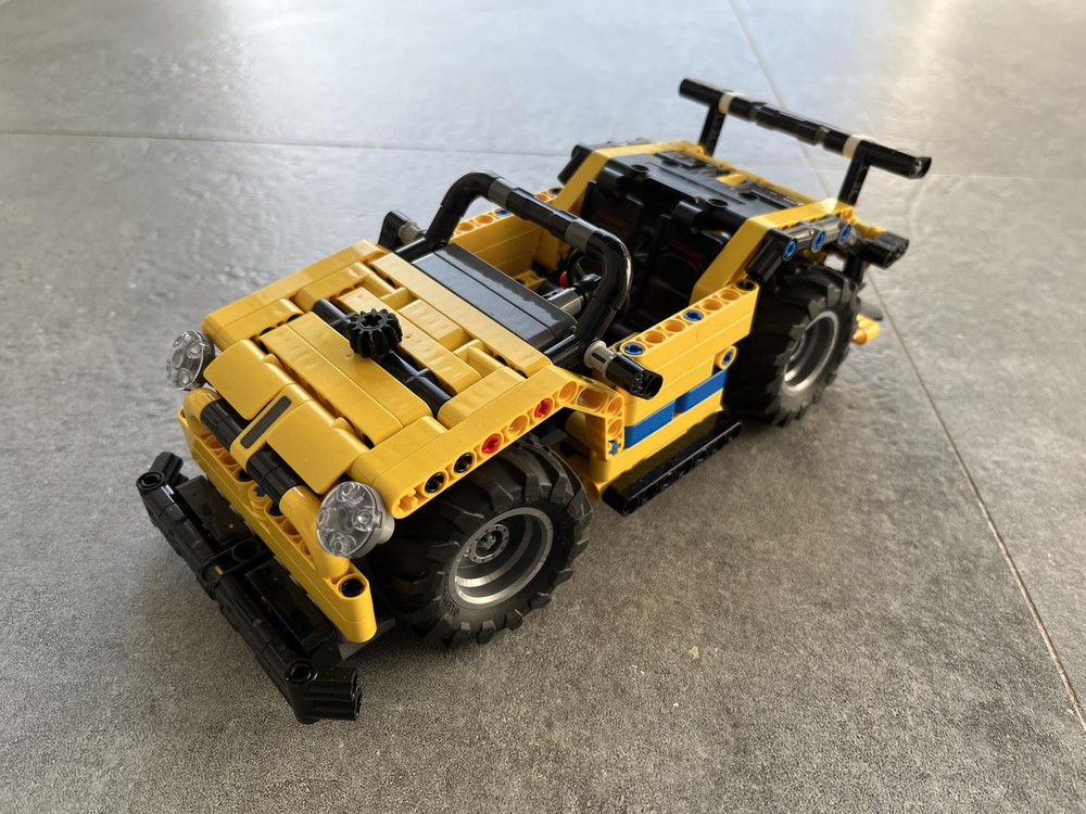 LEGO MOC Roadster Car (42122 B model) by legoRookie2021 | Rebrickable ...