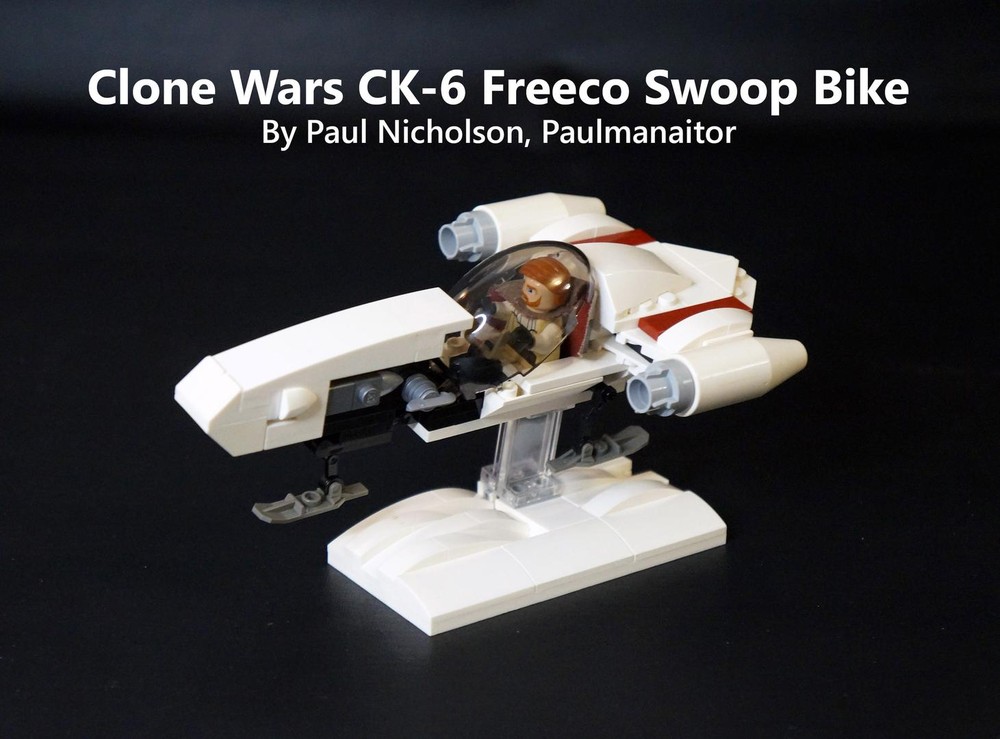 LEGO MOC Clone Wars CK-6 Freeco Swoop Bike by Paulmanaitor | Rebrickable - Build with LEGO