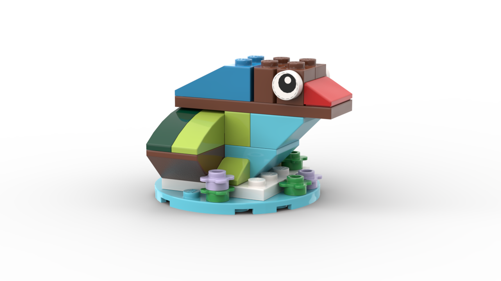 LEGO MOC 10692 Frog by Lenarex | Rebrickable - Build with LEGO