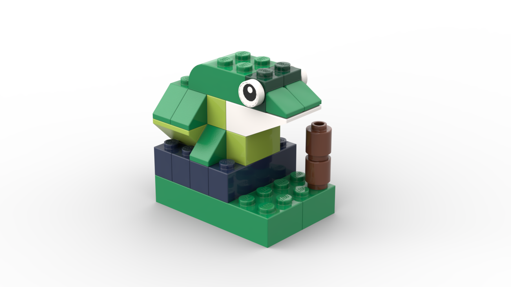 LEGO MOC 10693 Frog by Lenarex | Rebrickable - Build with LEGO