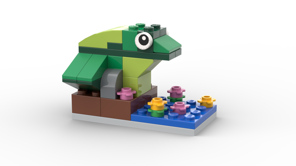 LEGO MOC 10697 Frog by Lenarex | Rebrickable - Build with LEGO