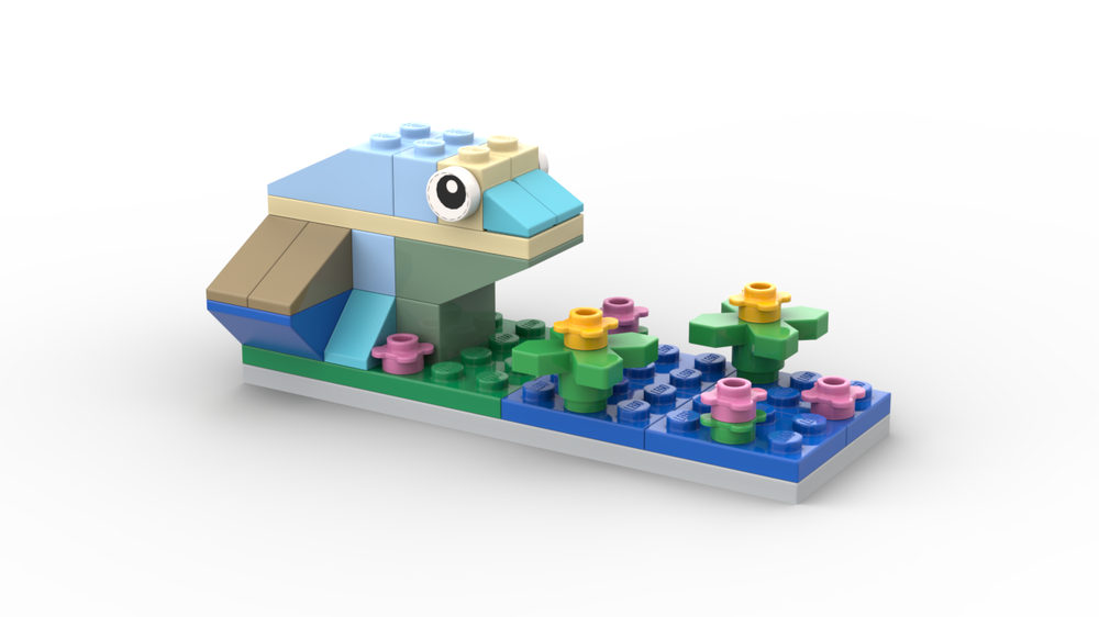LEGO MOC 10702 Frog by Lenarex | Rebrickable - Build with LEGO