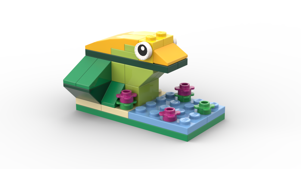 LEGO MOC 10704 Frog by Lenarex | Rebrickable - Build with LEGO