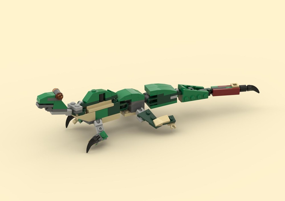 LEGO MOC 31058 Drepanosaurus unguicaudatus by Ambrosino | Rebrickable ...
