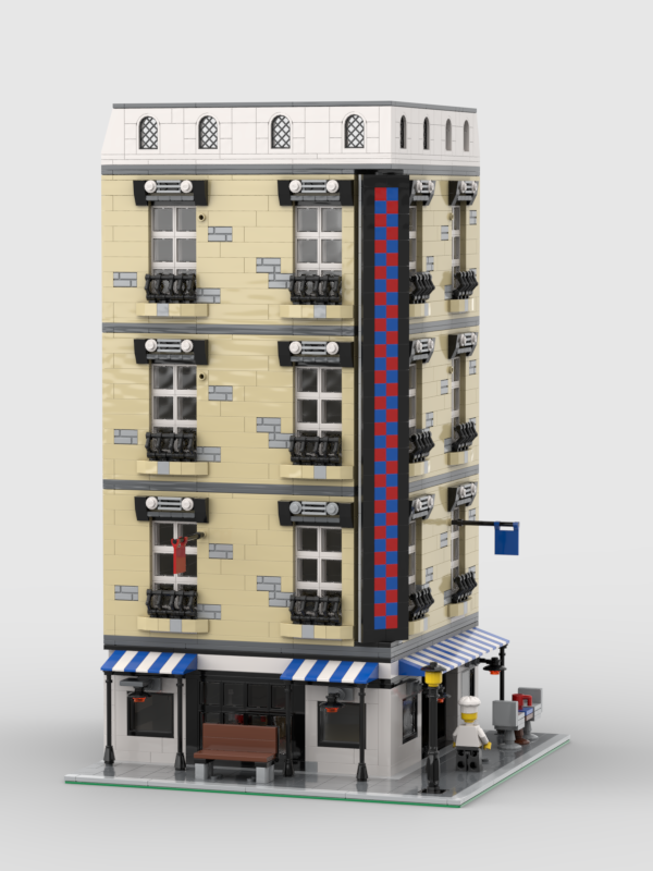LEGO MOC croassaint corner by santisuar2022 | Rebrickable - Build with LEGO