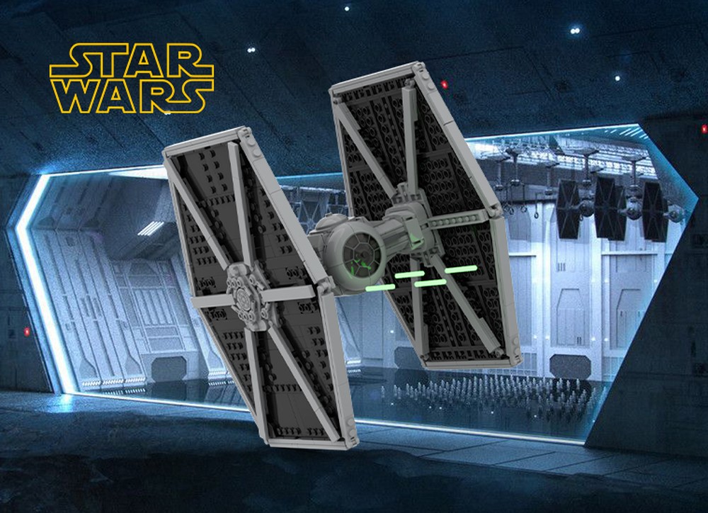 LEGO MOC SW Imperial TIE, Fighter minifig scale MOC by BRICKMANstudio ...