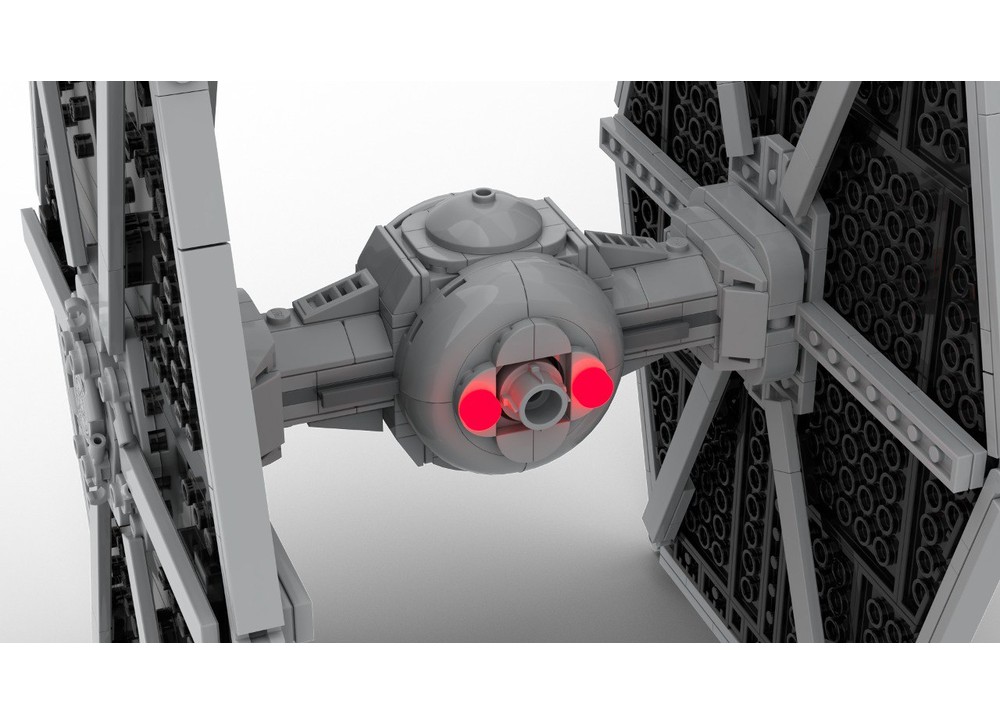 LEGO MOC SW Imperial TIE, Fighter minifig scale MOC by BRICKMANstudio ...