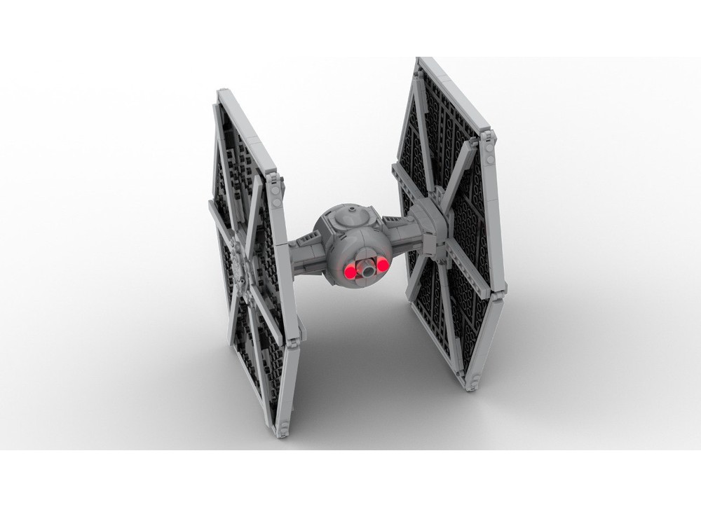 LEGO MOC SW Imperial TIE, Fighter minifig scale MOC by BRICKMANstudio ...