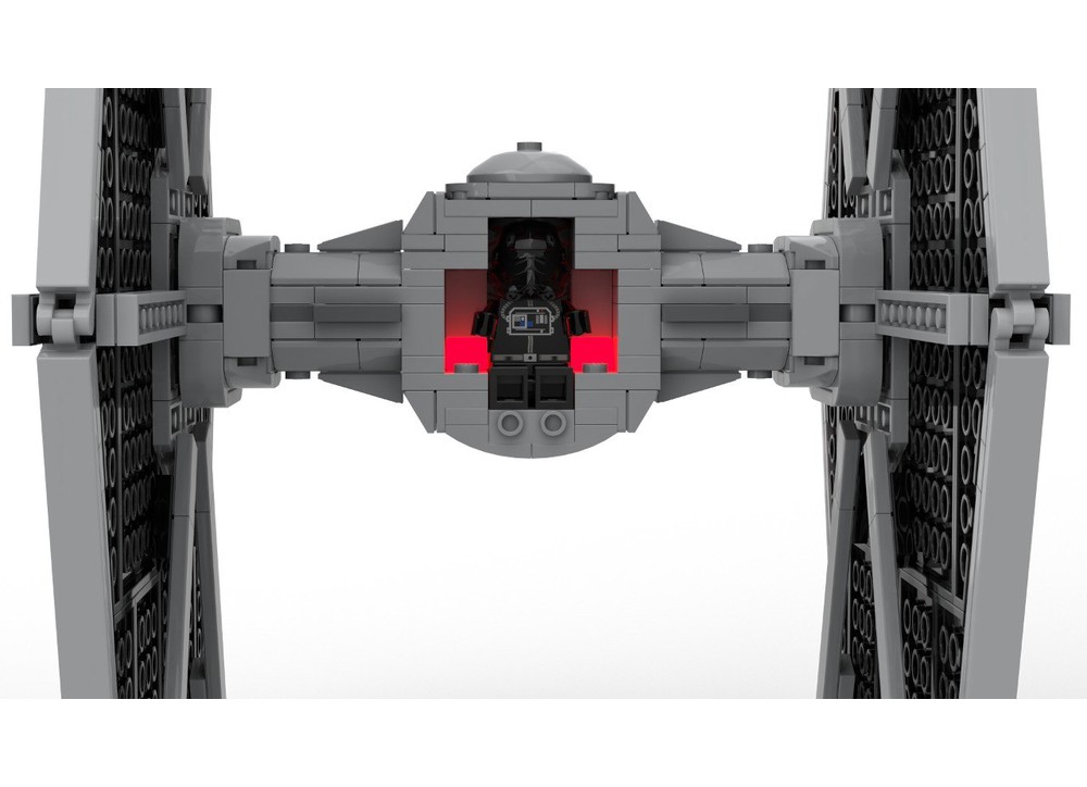LEGO MOC SW Imperial TIE, Fighter minifig scale MOC by BRICKMANstudio ...