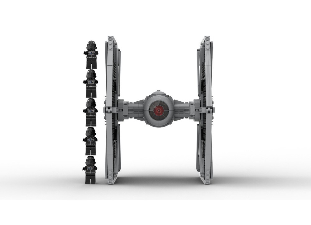 LEGO MOC-136619 SW Imperial TIE, Fighter minifig scale MOC by ...