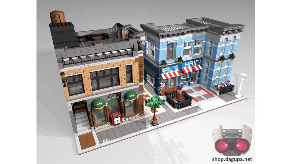 LEGO MOC Detective's Neighbourhood by dagupa | Rebrickable - Build with ...