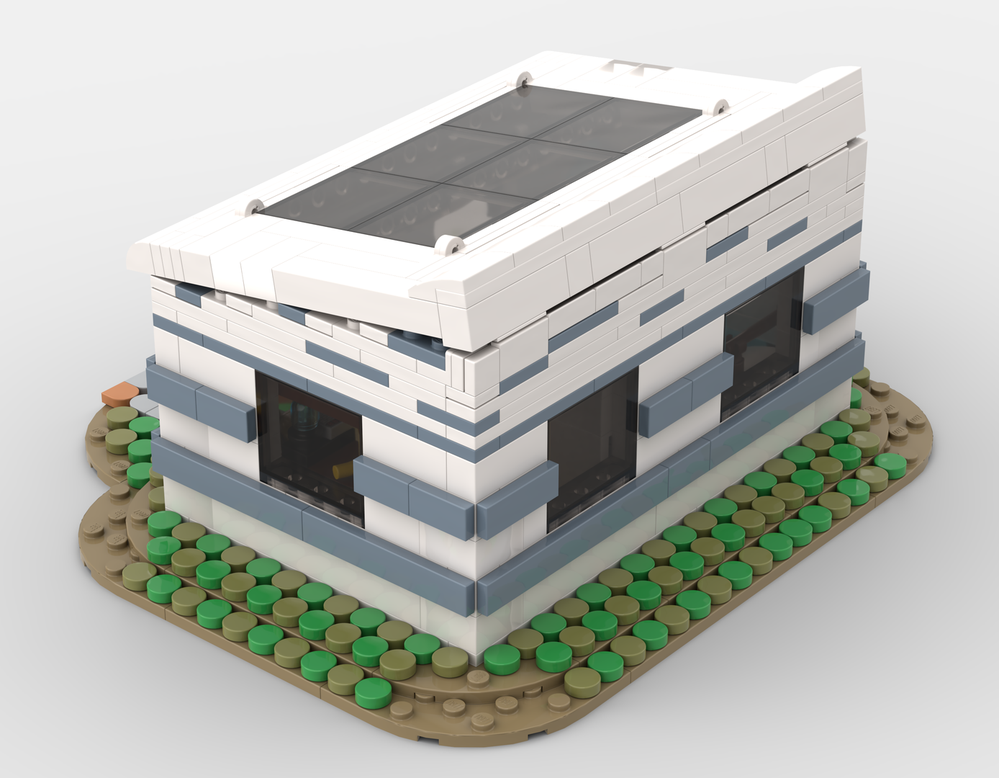 LEGO MOC Tiny house by lottiesbricks | Rebrickable - Build with LEGO