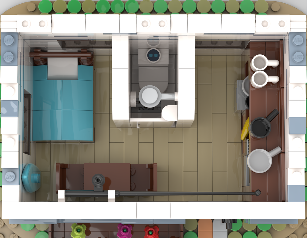 LEGO MOC Tiny house by lottiesbricks | Rebrickable - Build with LEGO