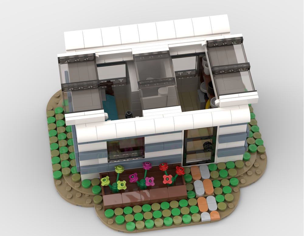 LEGO MOC Tiny house by lottiesbricks | Rebrickable - Build with LEGO