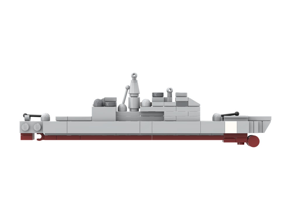 LEGO MOC Ticonderoga Class Missile Cruiser by The Bobby Brix Channel ...