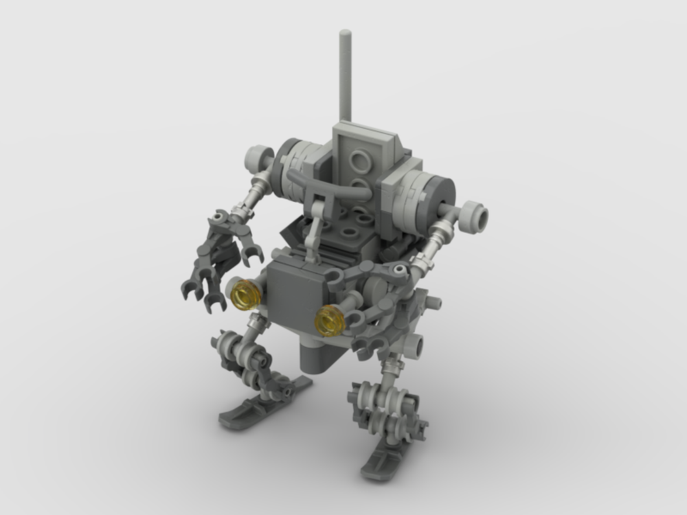 LEGO MOC Utility Mech by Of Stud and Socket | Rebrickable - Build with LEGO