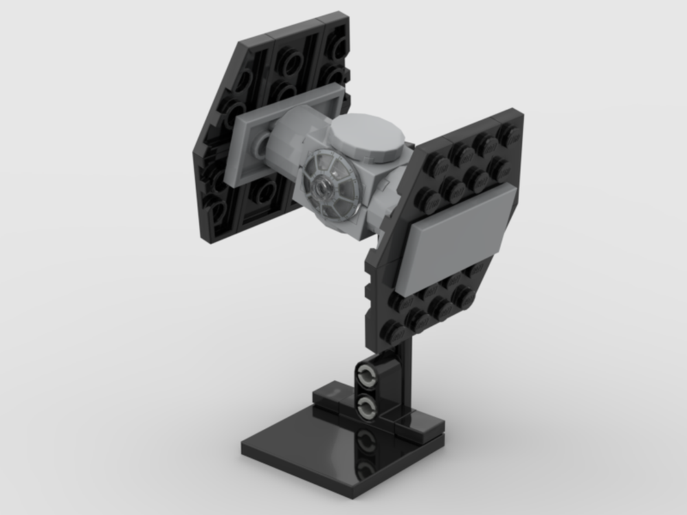 LEGO MOC Mini TIE Fighter by builditmac | Rebrickable - Build with LEGO
