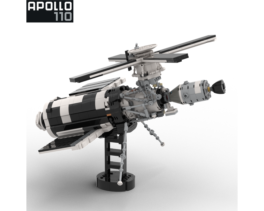 Lego Moc Skylab Original Design 1110 Scale By Apollo110bricks