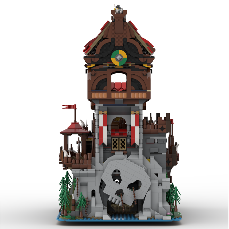 LEGO MOC Wolfpack Tower & Medieval Ship - Classic Castle by Dream Build ...
