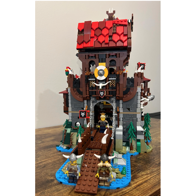 LEGO MOC Wolfpack Tower & Medieval Ship - Classic Castle by Dream Build ...