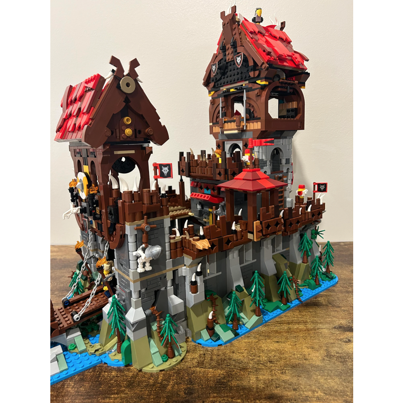 LEGO MOC Wolfpack Tower & Medieval Ship - Classic Castle by Dream Build ...