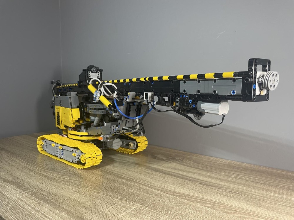 Lego Moc Liebherr Lrb 355 By Olejka Rebrickable Build With Lego