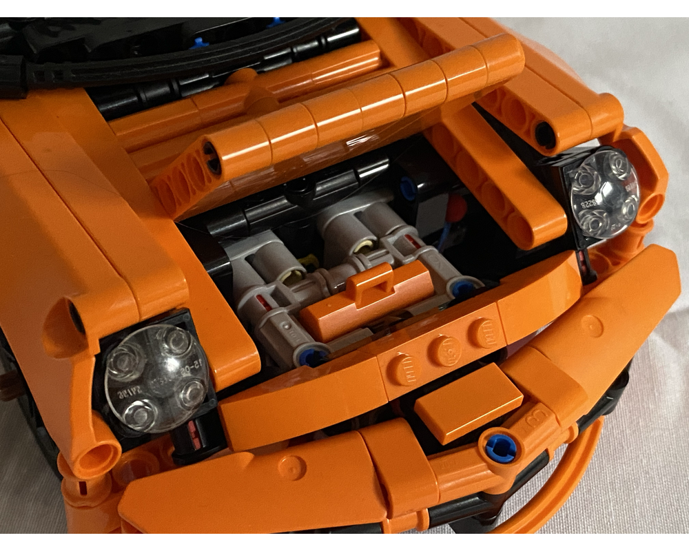 Lego Moc Porsche 911 By Redhotrod Rebrickable Build With Lego