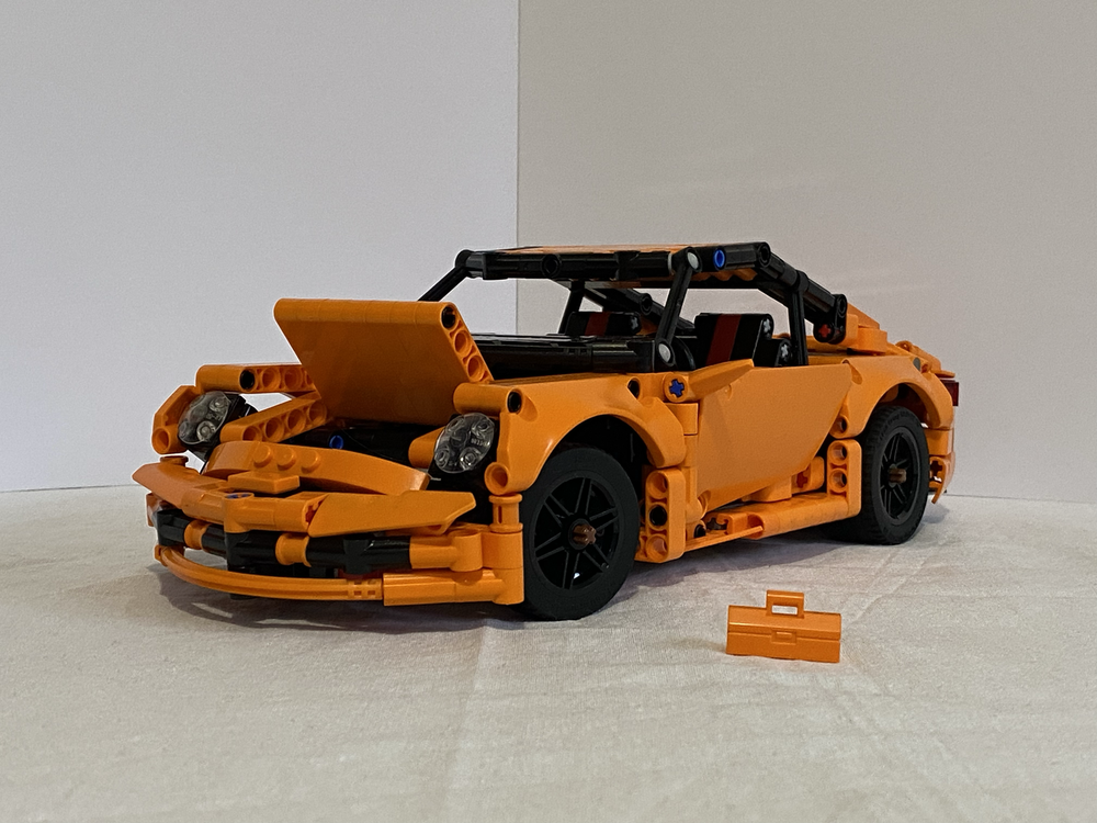 Lego Moc Porsche 911 By Redhotrod Rebrickable Build With Lego