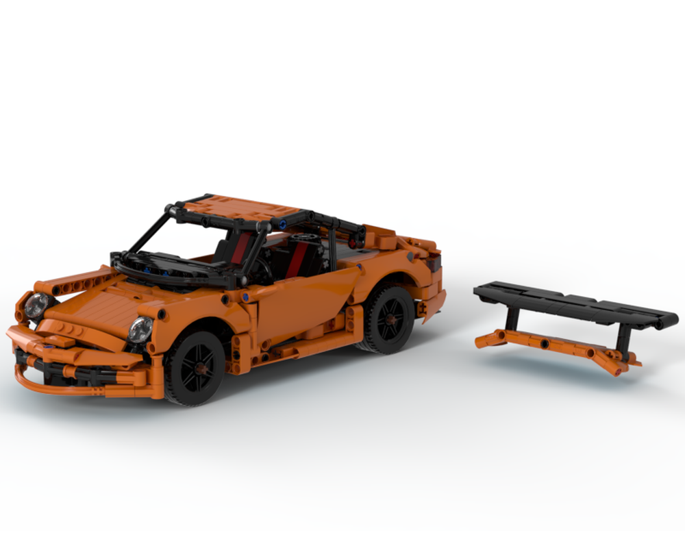 Lego Moc Porsche 911 By Redhotrod Rebrickable Build With Lego