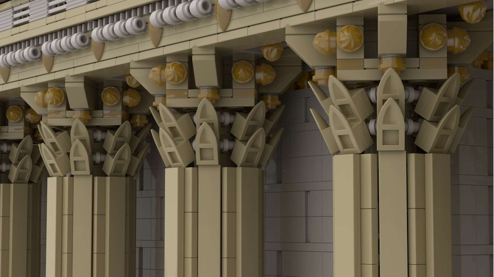 LEGO MOC Ancient Roman Temple by Sir Perceval | Rebrickable - Build ...