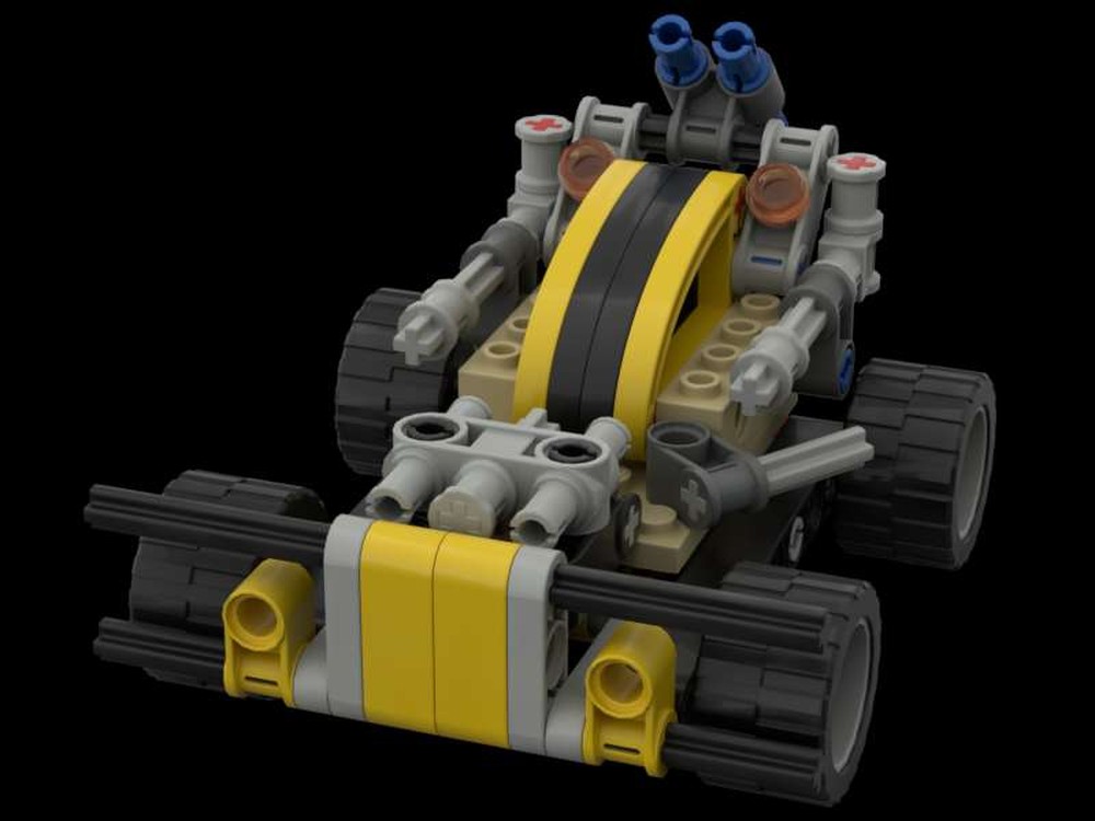 LEGO MOC 8290 Armored Car #03 by meregt | Rebrickable - Build with LEGO