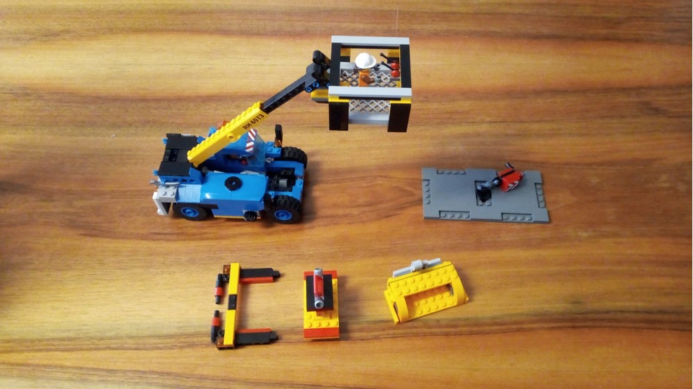LEGO MOC 60324 Telehandler by Larsagri | Rebrickable - Build with LEGO