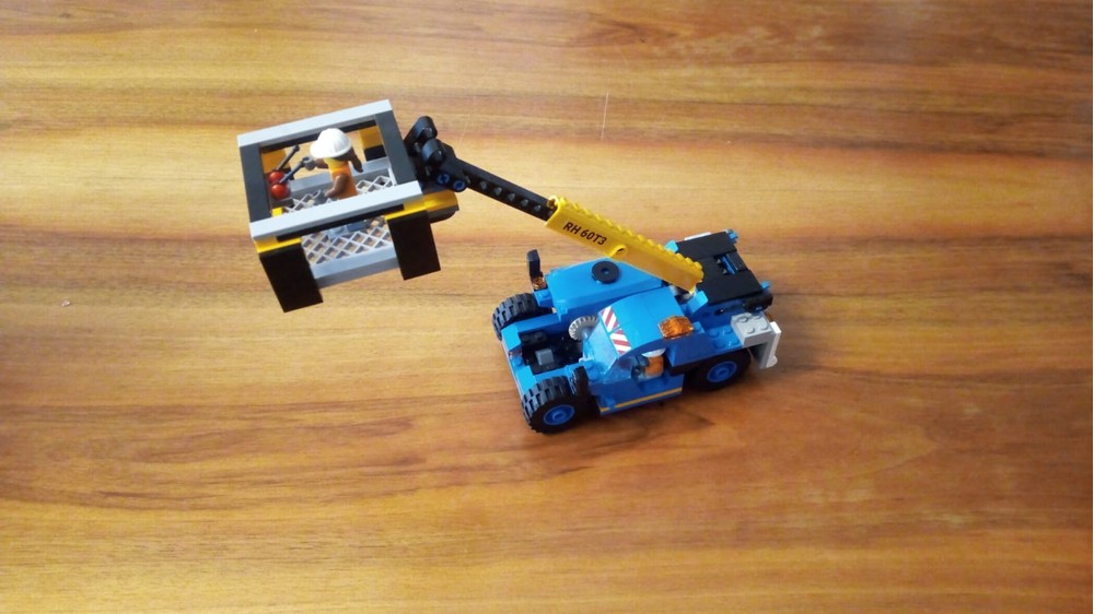 LEGO MOC-136737 60324 Telehandler by Larsagri | Rebrickable - Build ...
