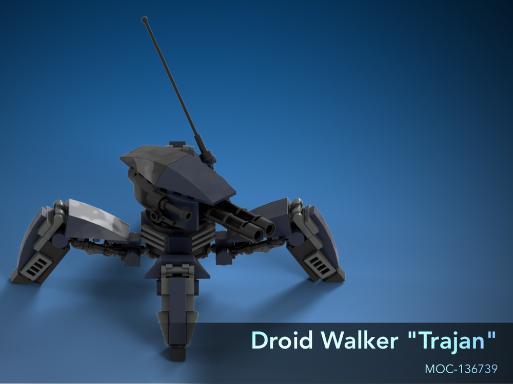 LEGO MOC Droid Walker "Trajan" by brampf | Rebrickable - Build with LEGO