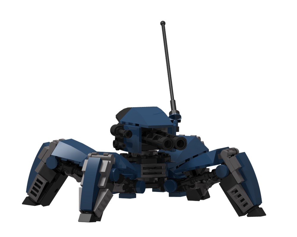 Lego Moc Droid Walker Trajan By Brampf Rebrickable Build With Lego