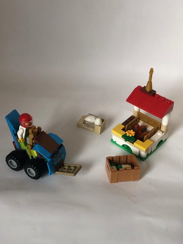 LEGO MOC 60344 Forklifter and Hen House by FunkyDonut | Rebrickable ...