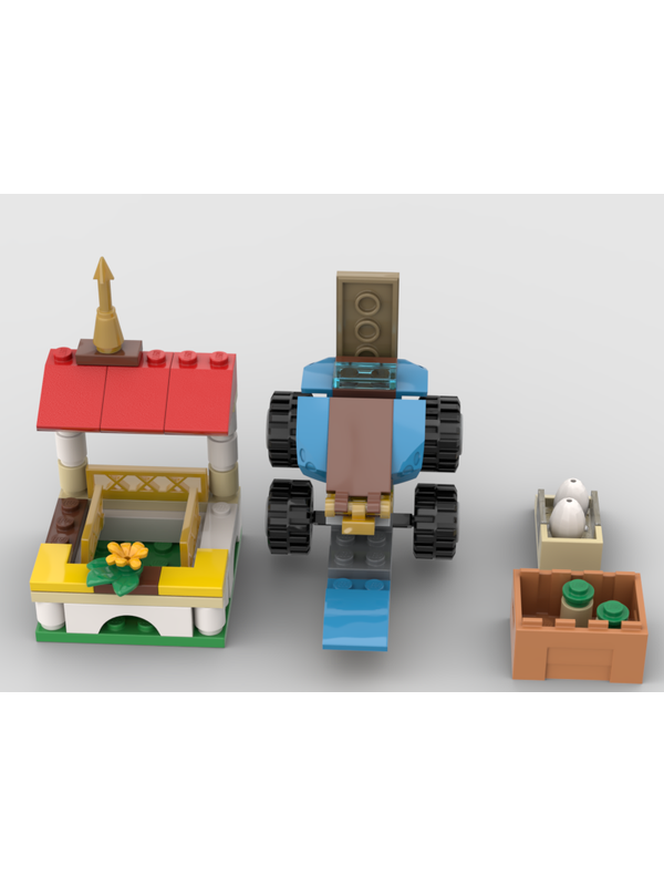 LEGO MOC 60344 Forklifter and Hen House by FunkyDonut | Rebrickable ...