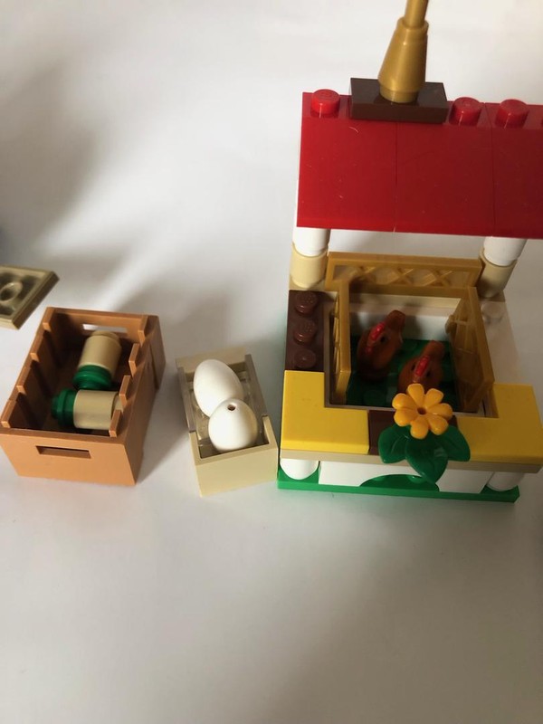 LEGO MOC 60344 Forklifter and Hen House by FunkyDonut | Rebrickable ...