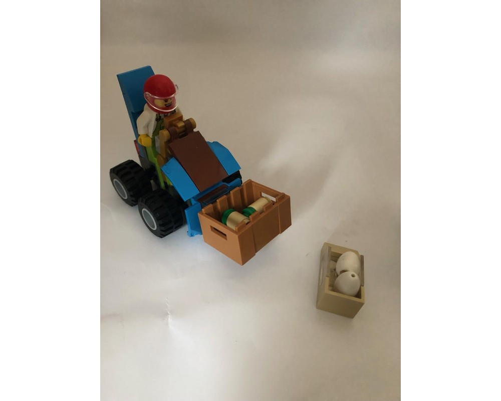 LEGO MOC 60344 Forklifter and Hen House by FunkyDonut | Rebrickable ...