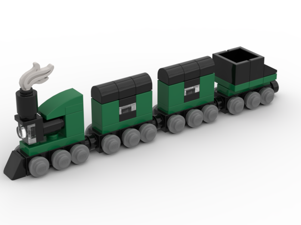 LEGO MOC Mini Steam Train by RedDragonBricks | Rebrickable - Build with ...