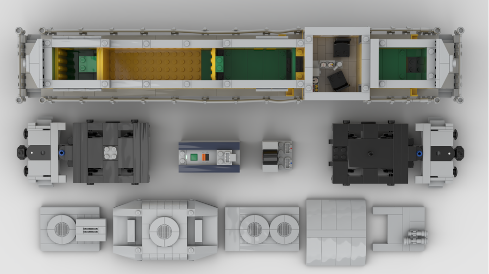 LEGO MOC Diesel locomotive -- EMD GP9 Union Pacific -- MOC by Mimi68 ...