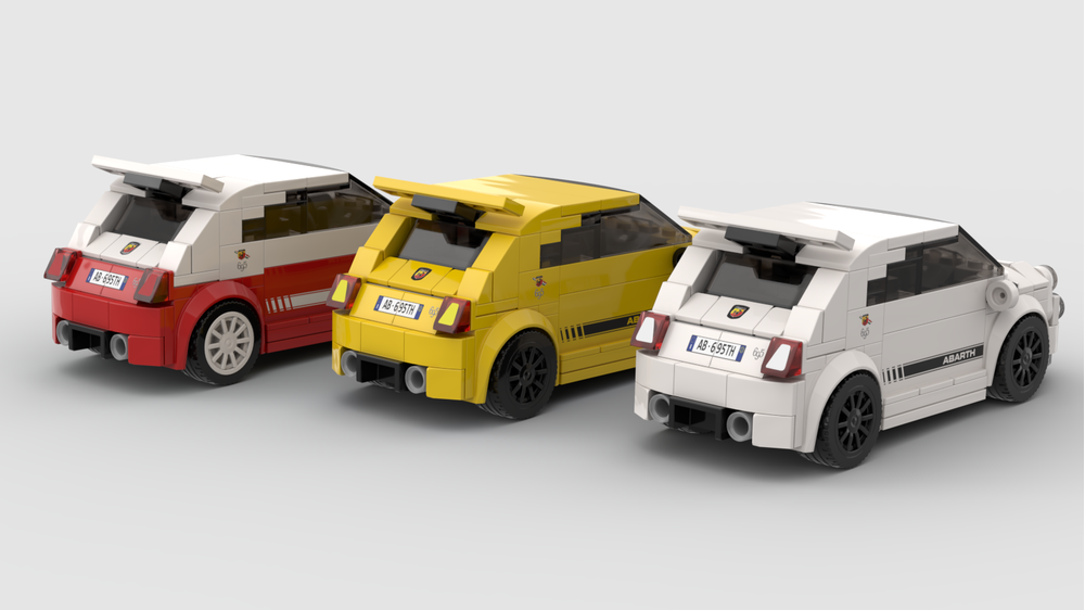 Lego Moc 695 Abarth Biposto By Pandanbrick Rebrickable Build With Lego