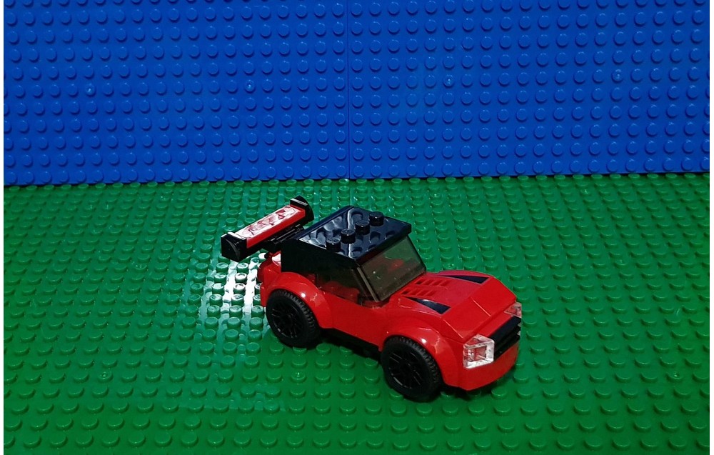 LEGO MOC Track Day Car by Fintan_RO | Rebrickable - Build with LEGO