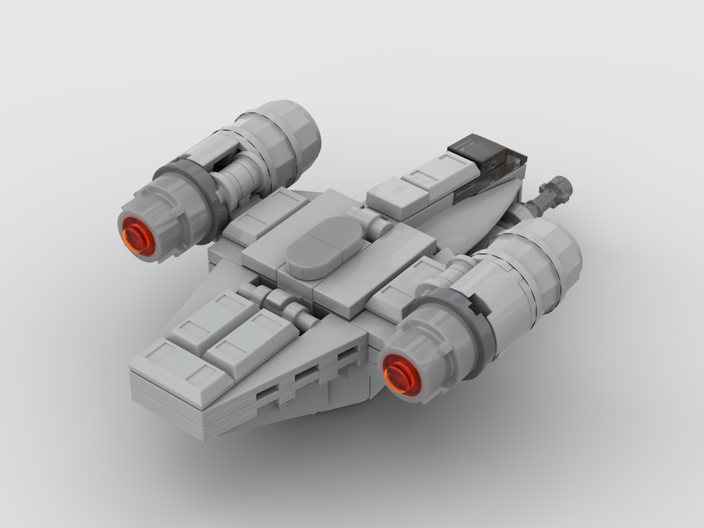 Lego Moc Razor Crest By Igorskywalker Rebrickable Build With Lego